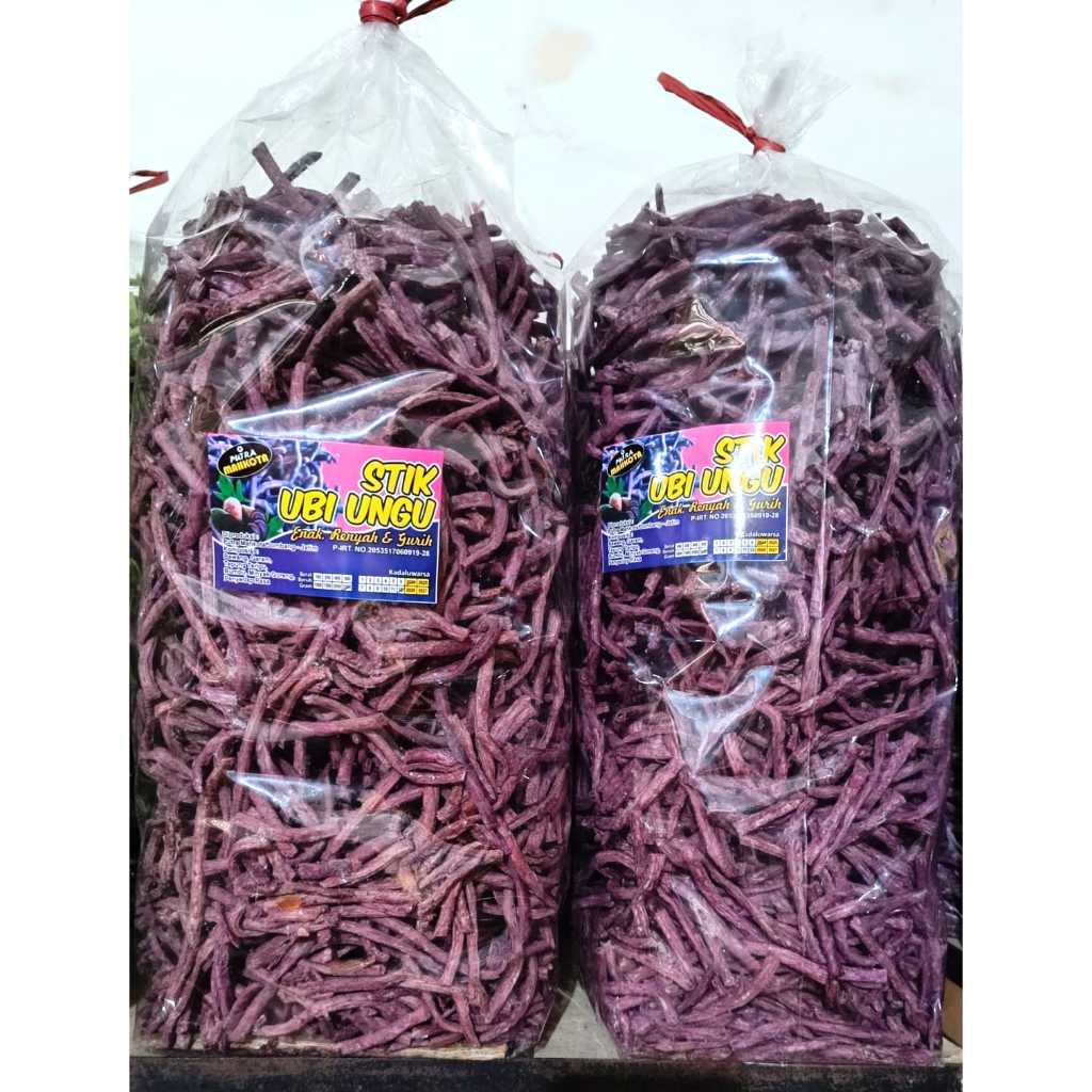 Jual Stik Bayam Stik Ubi Ungu 1kg Organik Cemilan Sehat Ladrang Bayam ...