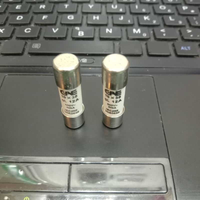 Jual Fuse Keramik GAE 10×38 gL 12A 500V 50/100kA GAE Germany | Shopee ...