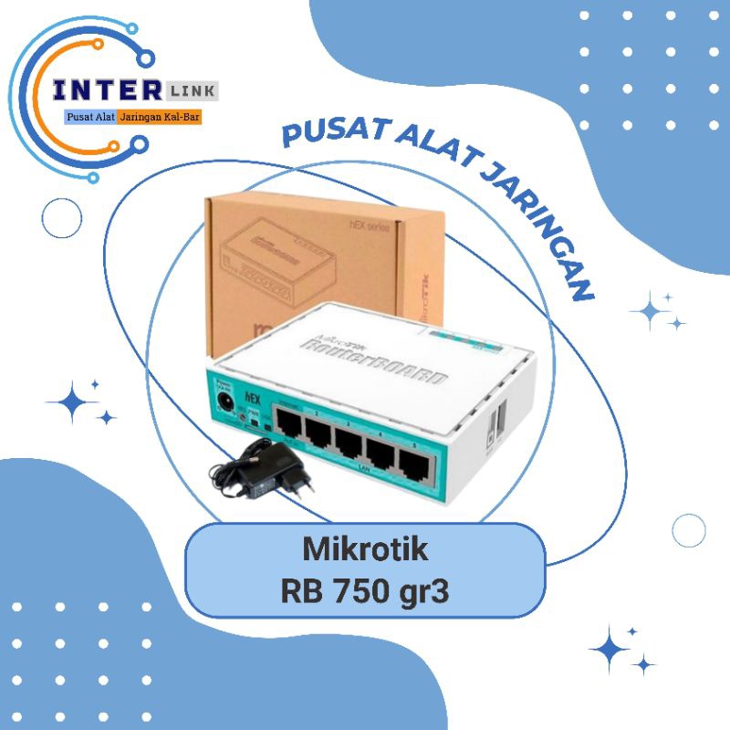 Jual Mikrotik RB 750 GR3 | Shopee Indonesia