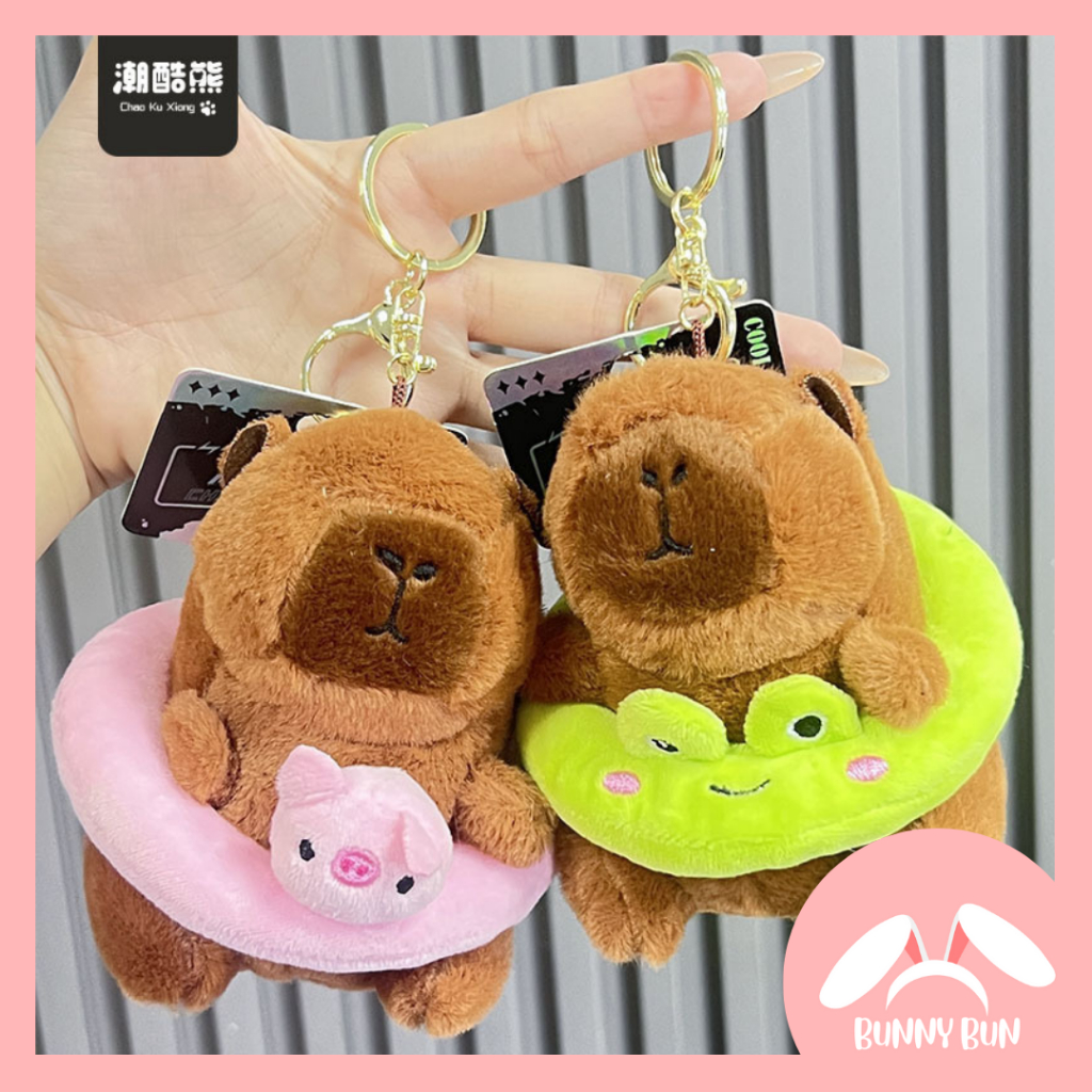 Jual Gantungan Boneka CAPIBARA Bag Charm Capybara Doll Keychain ...