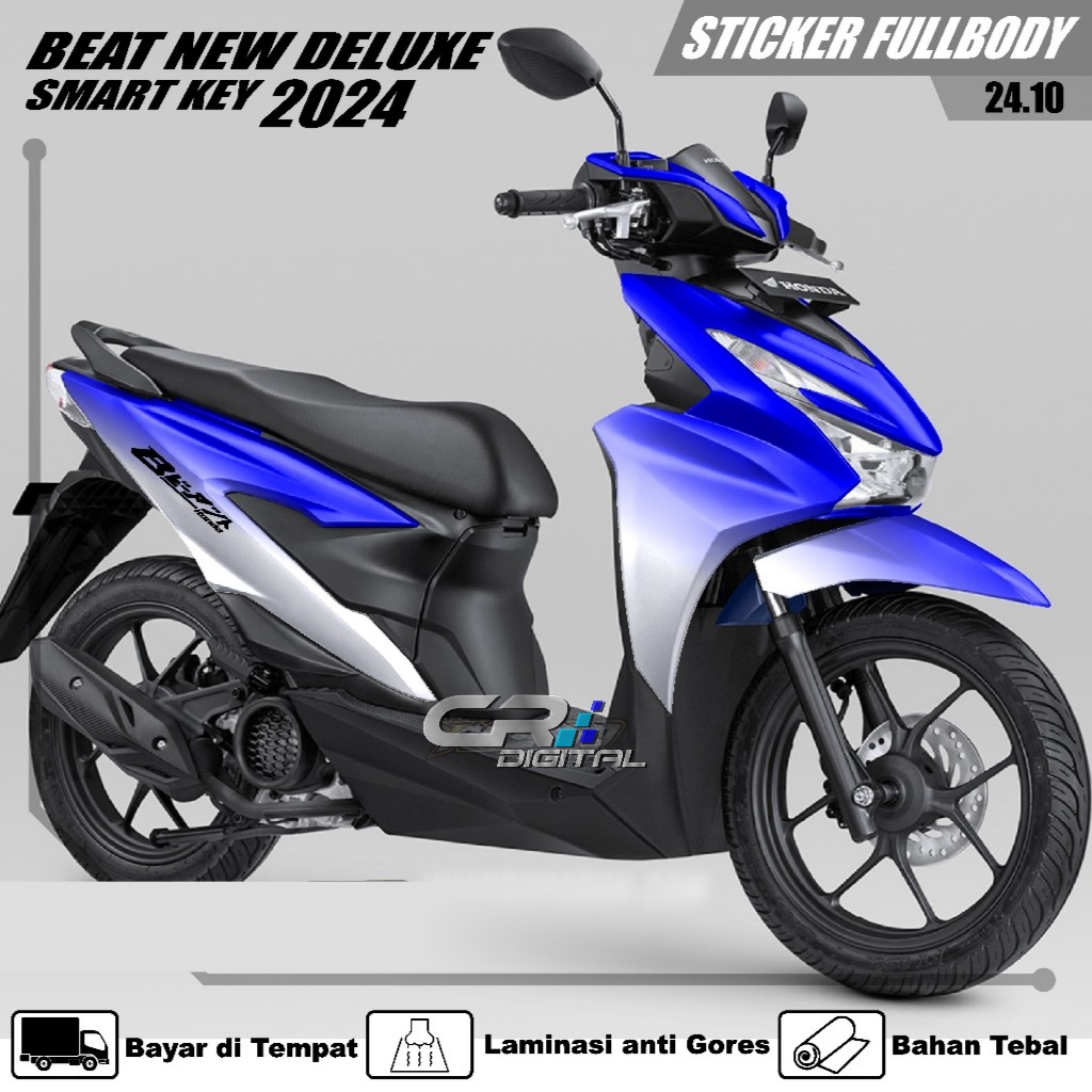 Jual Decal Sticker Honda Beat New Deluxe Smart Key 2024 Sticker Beat ...