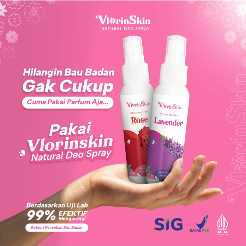 Jual BPOM HALAL | Deodorant Spray Vlorinskin (Original, Tawas, Natural ...