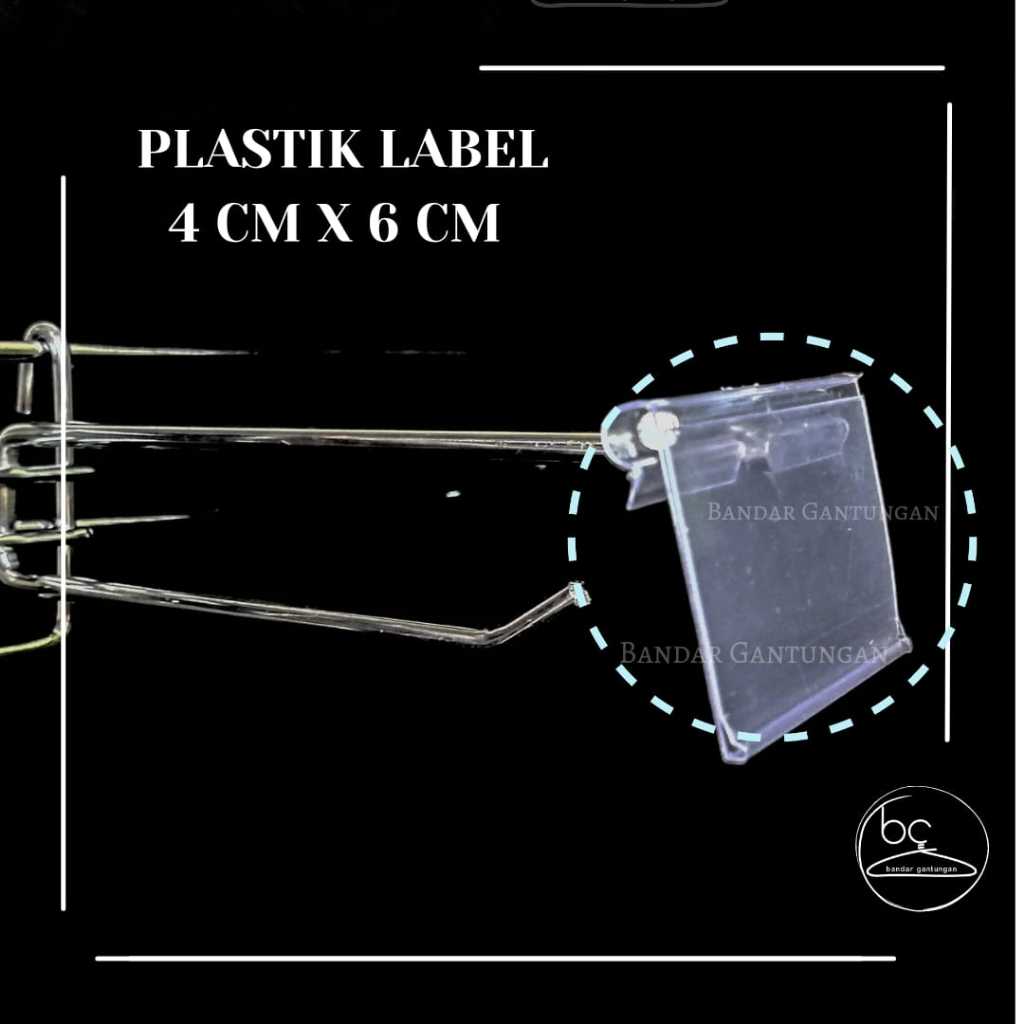 Jual Price Tag Mika Harga Untuk Cantelan Ram Double Mika Supermarket ...