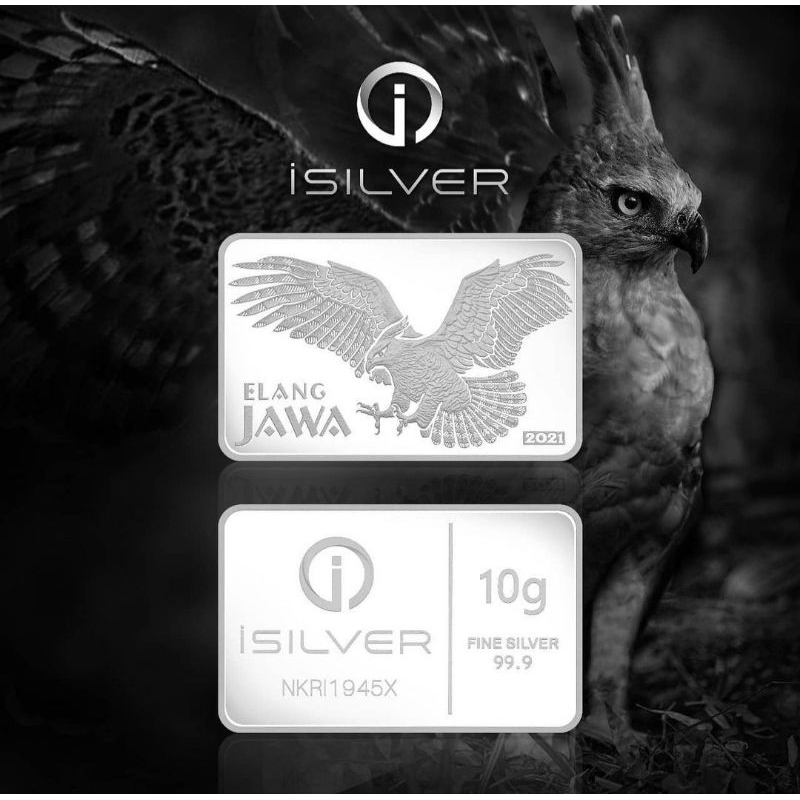 Jual Perak iSilver Elang Jawa 10 Gram | Shopee Indonesia