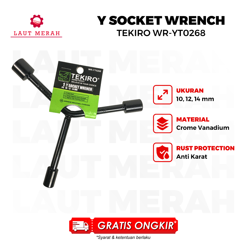 Jual Kunci Sok Y 10-12-14 Tekiro- Kunci Y 10-12-14 - Kunci Sock Y ...