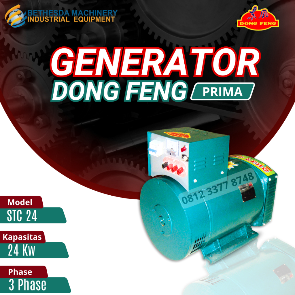 Jual DongFeng STC 24 Avr Prima Generator Genset 3 Phase 24000 Watt ...