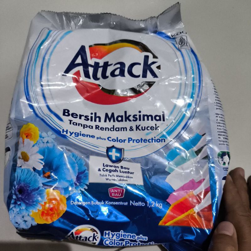 Jual Attack detergent hygiene plus 1,2kg | Shopee Indonesia