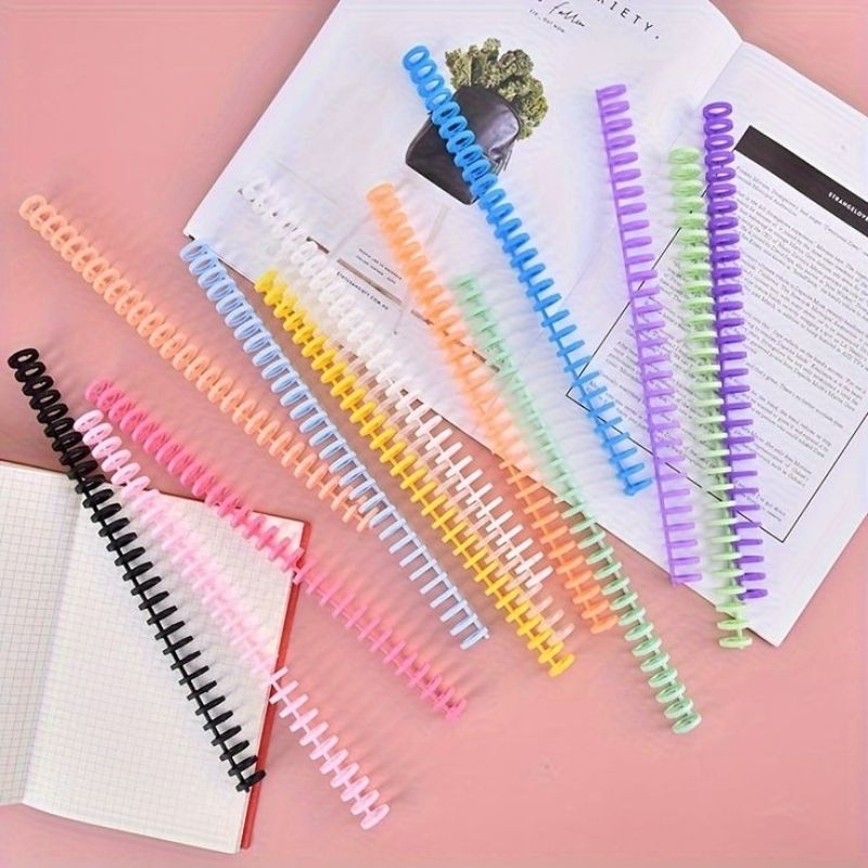 Jual Ring Binder Plastik Loose Leaf A5 B5 A4 Ring Binding DIY 30 Holes ...