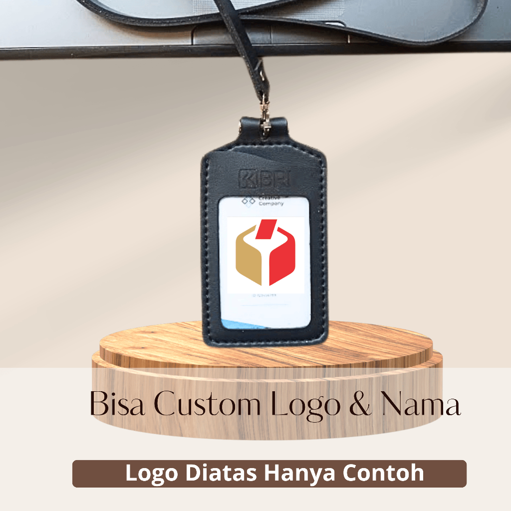 Jual Id Card Holder Kulit Hitam | Shopee Indonesia