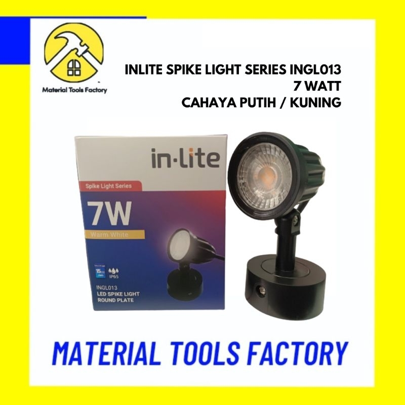 Jual InLite Lampu Spike Light Garden Light Lampu Sorot Outdoor IP65 7W ...
