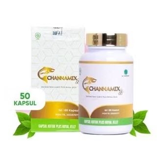 Jual Kapsul Channamix Ekstrak Ikan Gabus Premium I Obat Keringkan Luka ...