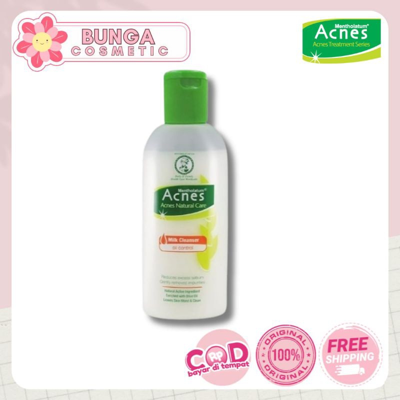 Jual Acnes Natural Care Oil Control Milk Cleanser 110ml | Shopee Indonesia