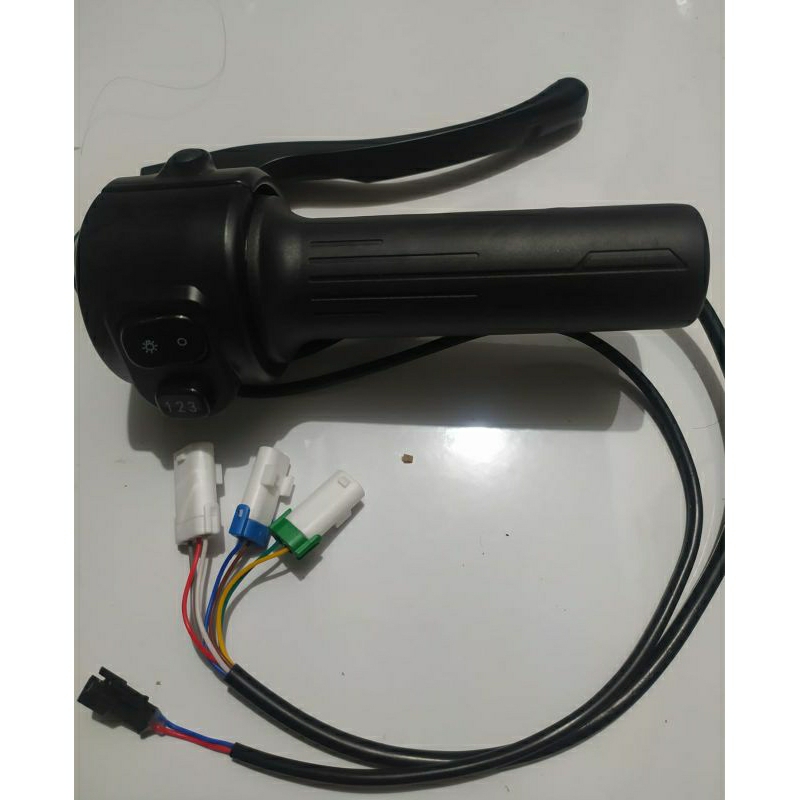 Jual Handle gas sepeda listrik kanan Uwinfly original M60/D7D UNIVERSAL | Shopee Indonesia