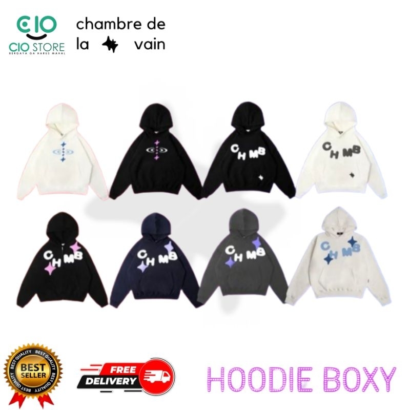 Jual Hoodie Chambredelavain Boxy CHMB (ORIGINAL) | Shopee Indonesia