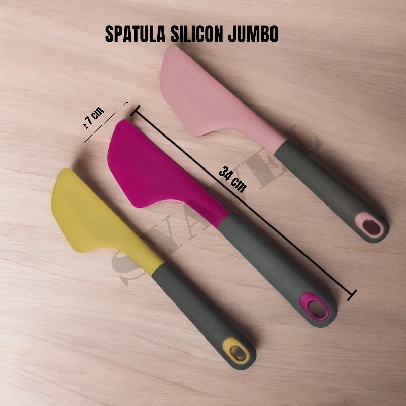 Jual spatula silicon jumbo spatula adonan roti | Shopee Indonesia