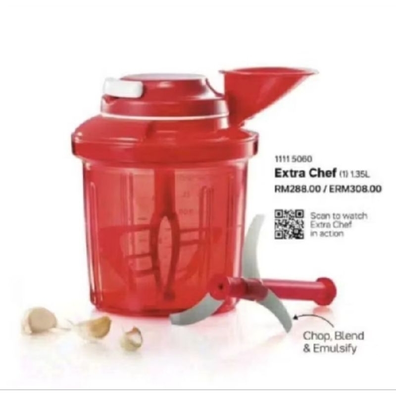 Jual EXTRA CHEF TUPPERWARE BLENDER / MIXER MANUAL TANPA LISTRIK ...