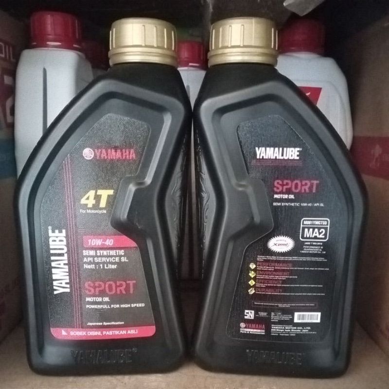 Jual oli Yamalube sport 1Liter oli motor yamaha harga sales | Shopee ...