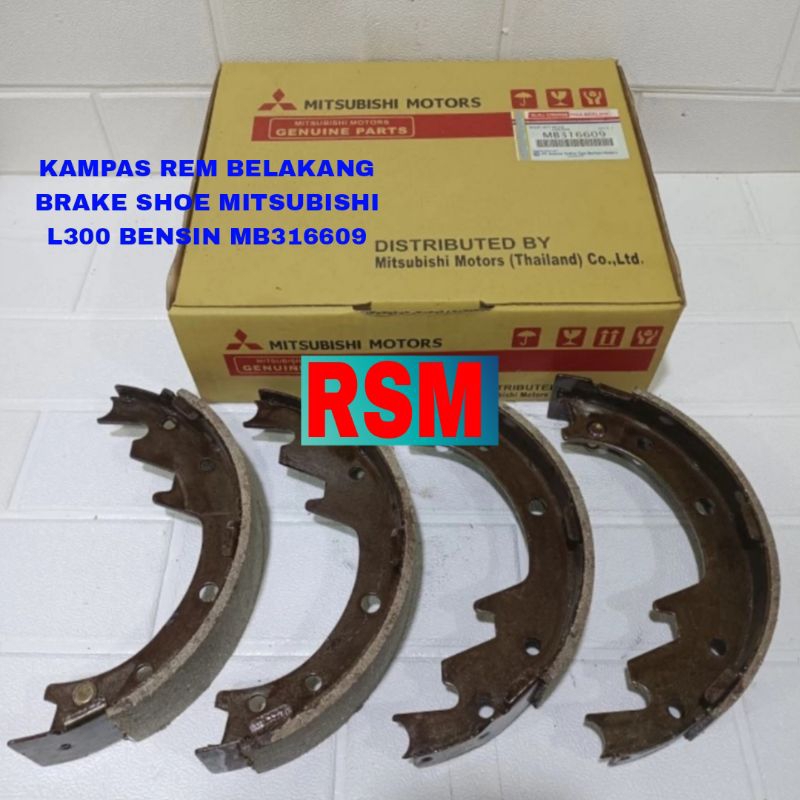Jual KAMPAS REM BELAKANG BRAKE SHOE MITSUBISHI L300 BENSIN | Shopee Indonesia