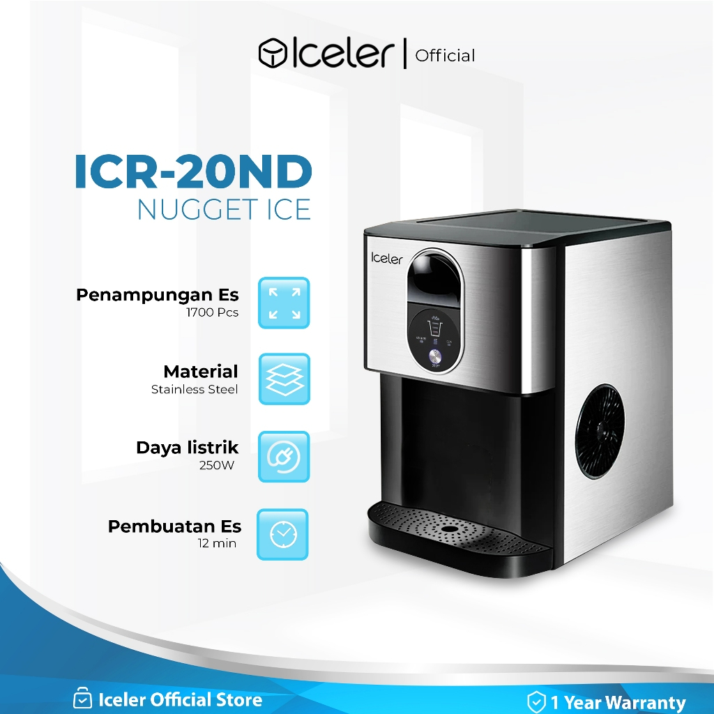 Jual Iceler Mesin Es Nugget Es Kecil Cocok Digigit Hasil Nugget Ice ...