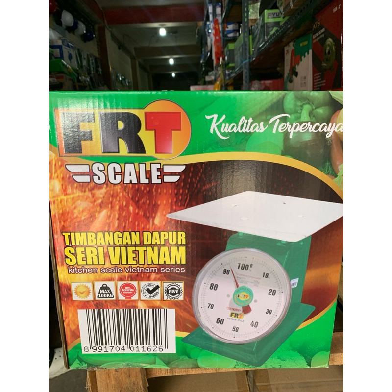 Jual Timbangan Duduk FRT Scale 100kg plat manual | Shopee Indonesia