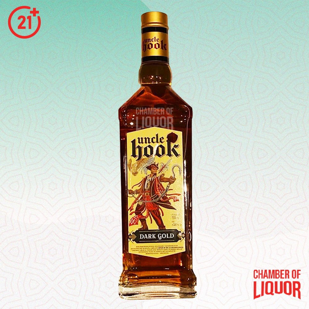 Jual Uncle Hook Dark Gold Rum 750ml | Shopee Indonesia