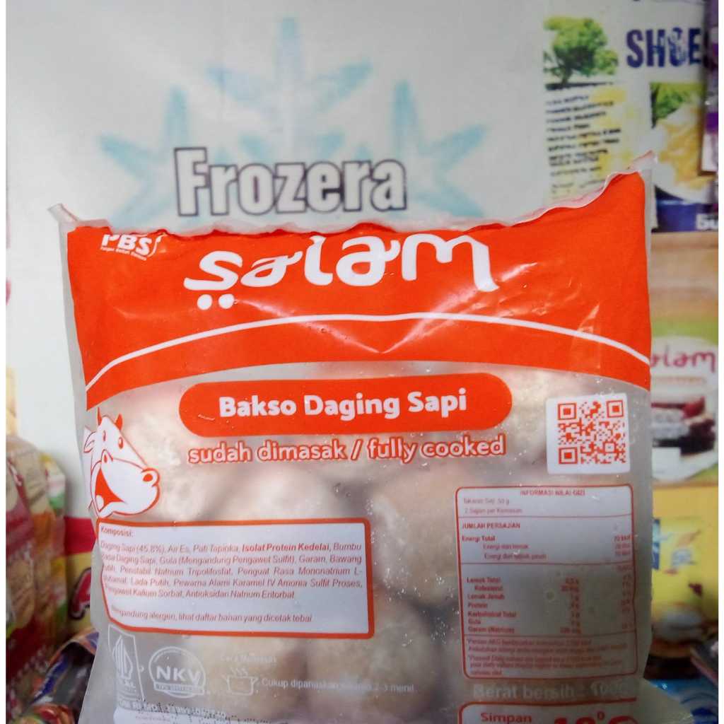 Jual LANGSUNG KIRIM SALAM BAKSO DAGING SAPI ISI 10 BIJI / FROZENFOODS ...
