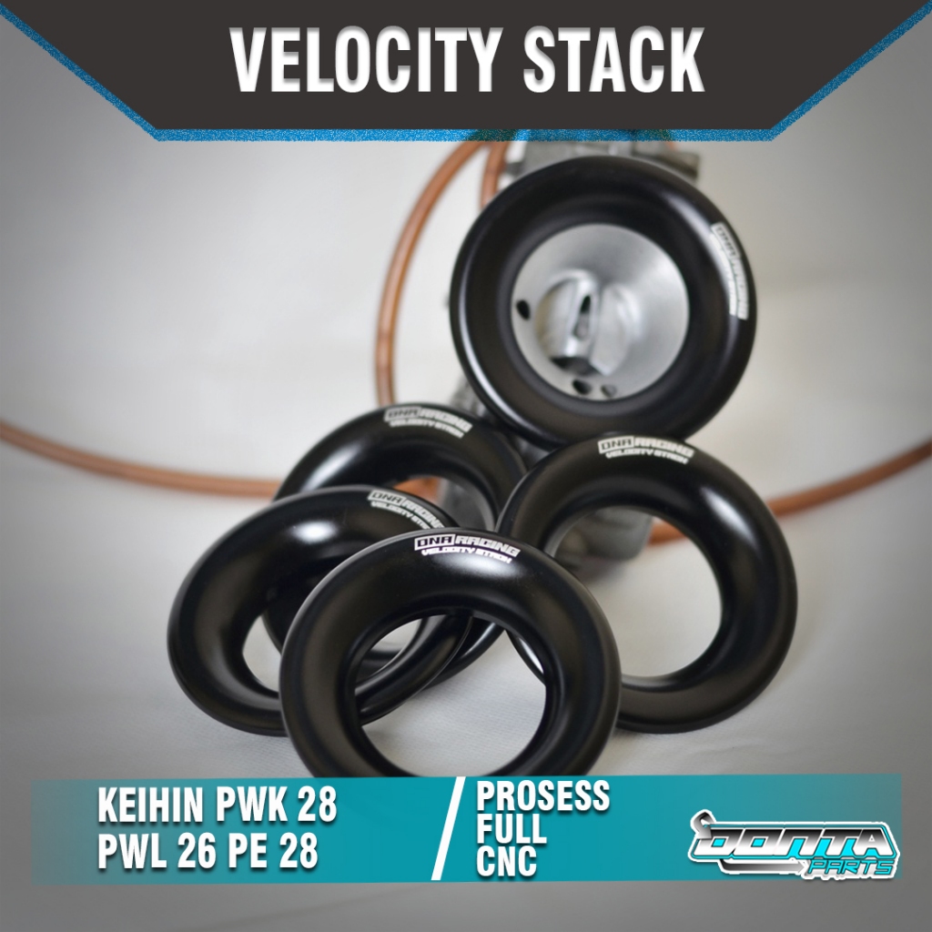Jual Velocity Corong Karburator Stack Karburator Keihin PWK 28 PWL 26 ...