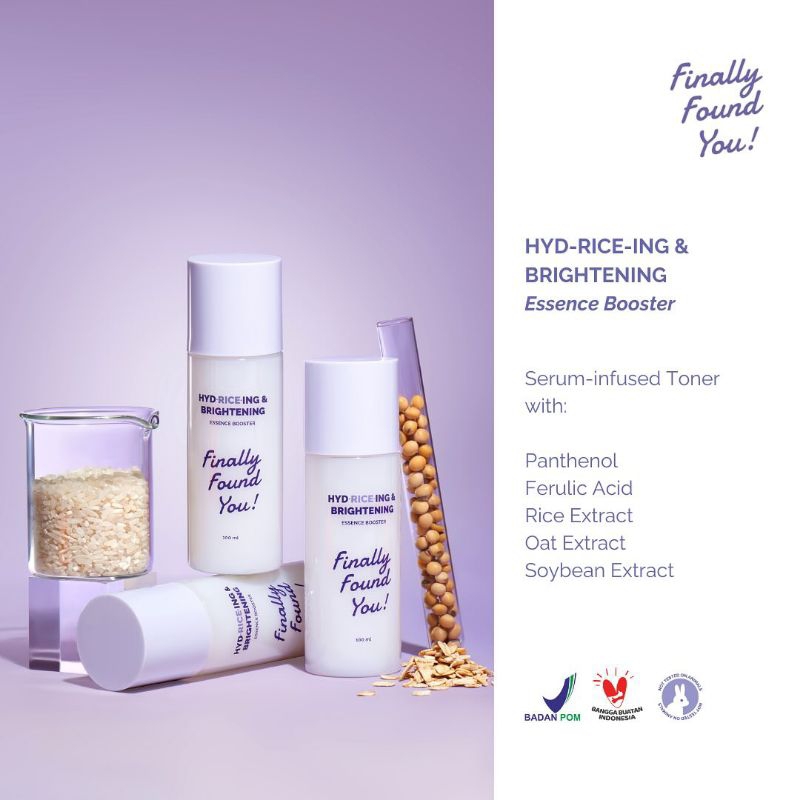 Jual Finally Found You FFY Toner Hydricing dan Brightening Essence ...