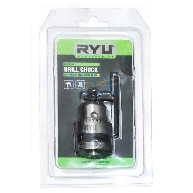 Jual RYU Kepala Mesin Bor / Chuck Drill 3/8 Inch 10 mm | Shopee Indonesia