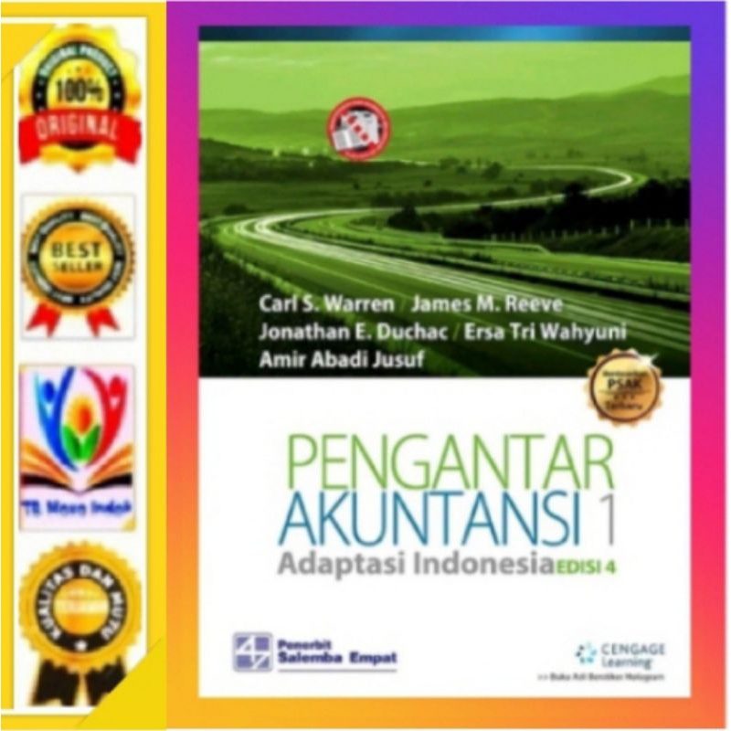 Jual (Original) Pengantar Akuntansi Adaptasi Indonesia Edisi 4 Buku 1 - Warren Reeve | Shopee ...