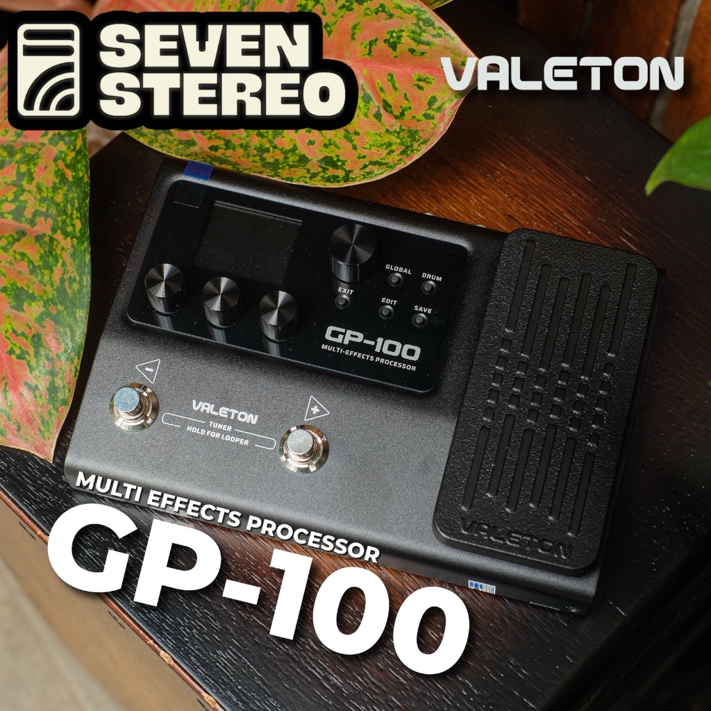 Jual Valeton GP-100 GP100 Multi Effect Processor - Efek Gitar Digital ...