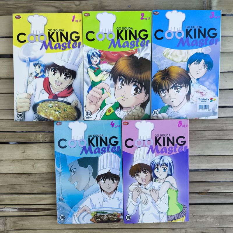 Jual Set Komik Cooking Master vol. 1-5 (end) | Shopee Indonesia