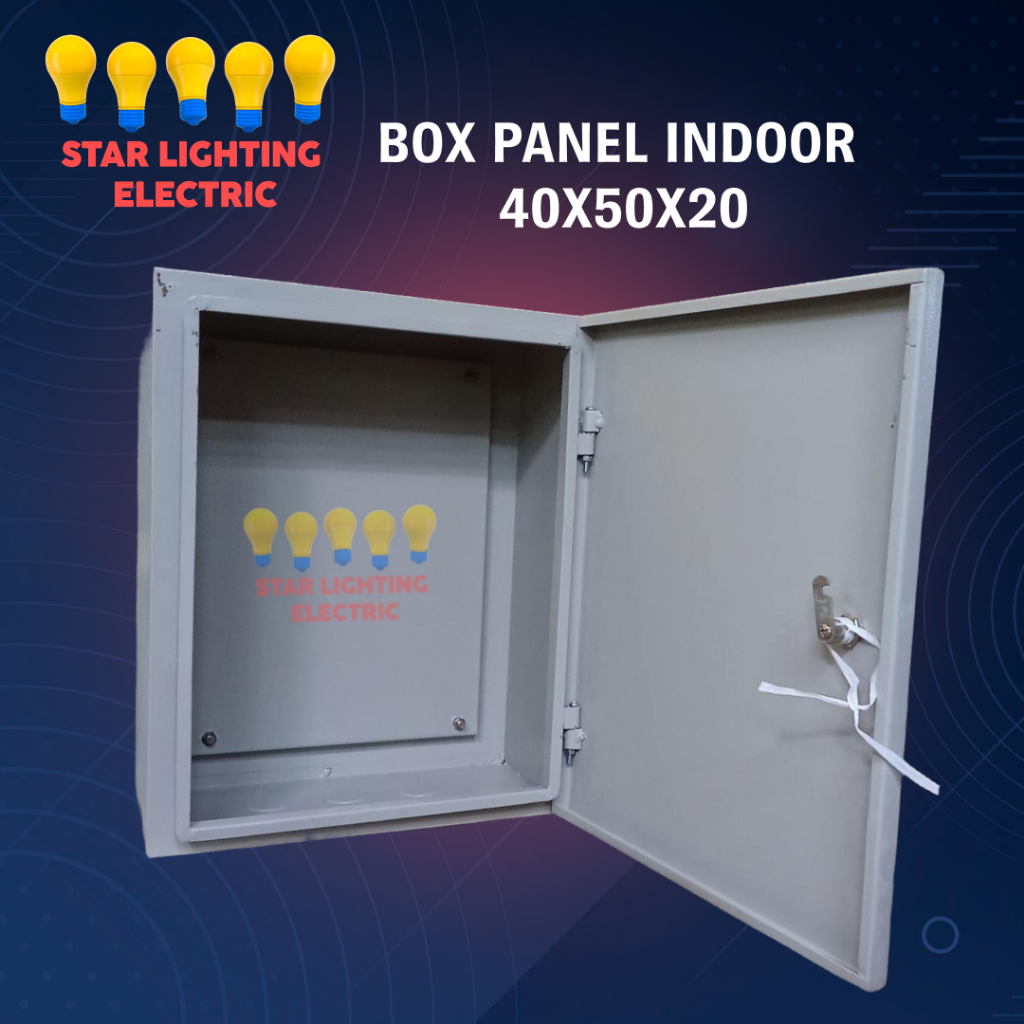 Jual BOX PANEL 40X50X20 INDOOR KOSONGAN PLAT STANDARD 1MM ENGSEL DALAM ...