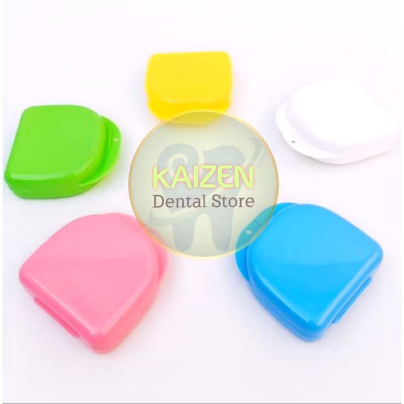 Jual Denture Box / Kotak Retainer / Tempat Gigi Palsu Dental Kecil ...