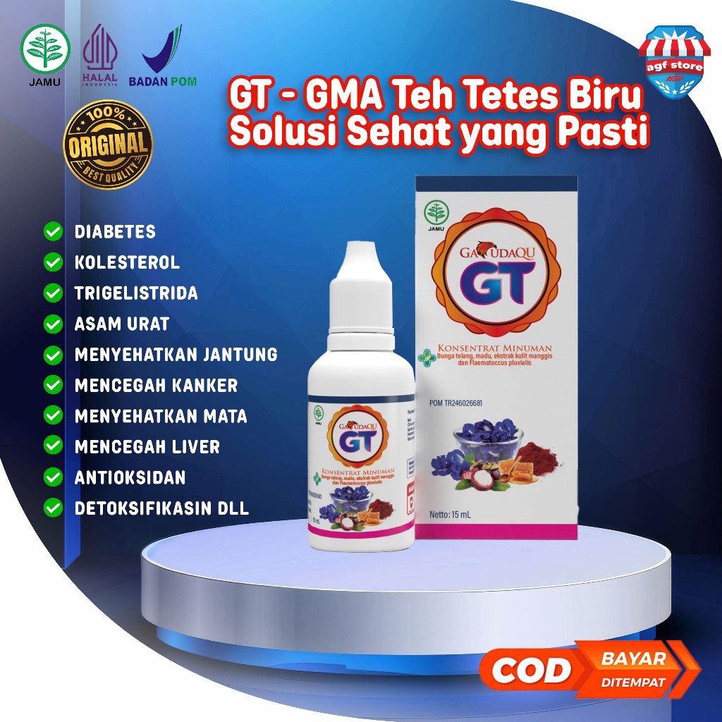 Jual OBAT HERBAL TETES BUNGA TELANG UNTUK DIABETES, STROKE, ASAM URAT ...
