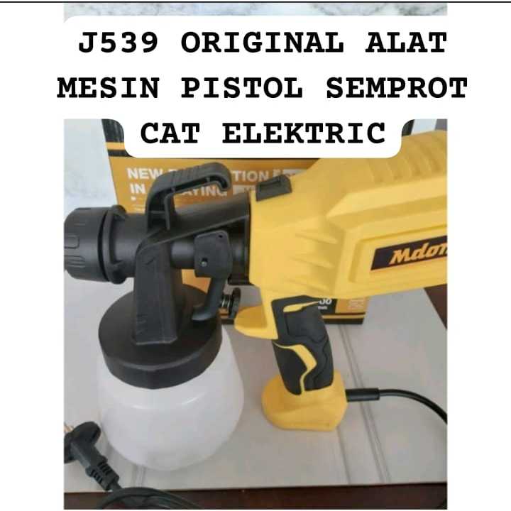 Jual J539 ALAT MESIN PISTOL SEMPROT LISTRIK ELEKTRIC SPRAY GUN MESIN ...