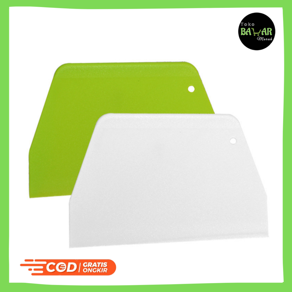 Jual Scraper Premium Jumbo Tebal / Scraper Plastik Jumbo Tebal / Alat ...
