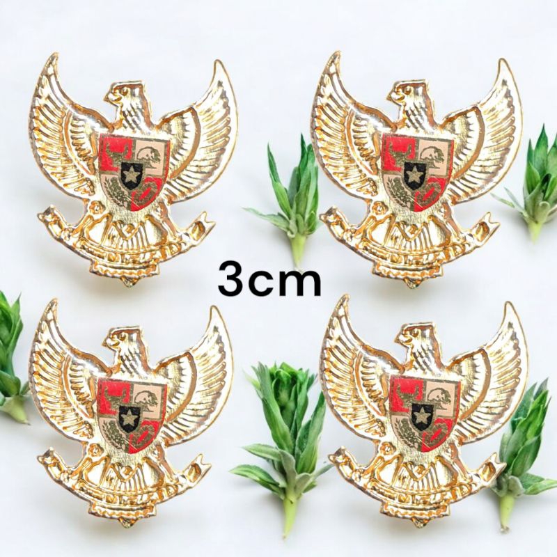 Jual pin garuda kuningan 3cm | Shopee Indonesia