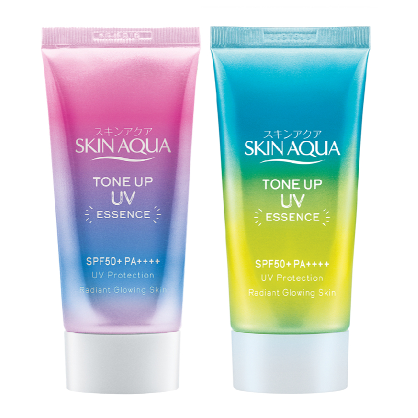 Jual Skin Aqua Tone Up UV Essence SPF 50+ PA++++ 40g - Sunscreen | Shopee Indonesia