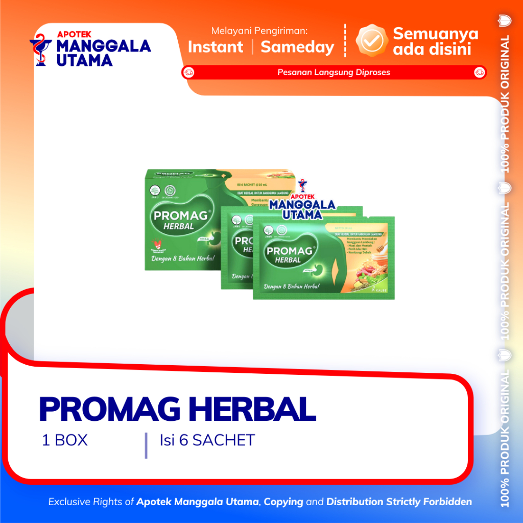 Jual PROMAG HERBAL PERSACHET 10 ML | Shopee Indonesia