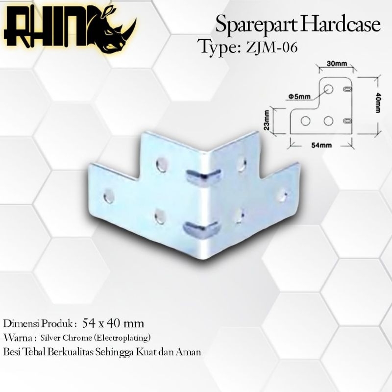 Jual ZJM-06 SIKU L BESAR HARDCASE 6 BAUT, Siku Thanos Siku Kapten ...