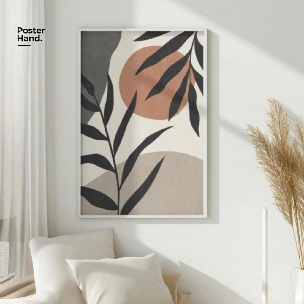 Jual POSTER KANVAS Minimalis Soft Color Simpel | Posterhand | Shopee ...