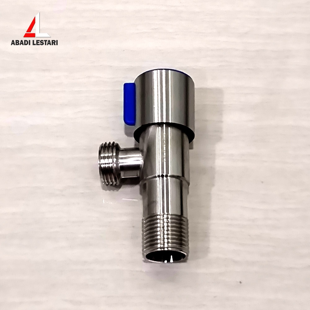 Jual STOP KRAN KLOSET 1 CABANG STAINLESS / STOP KERAN JET SHOWER CABANG ...