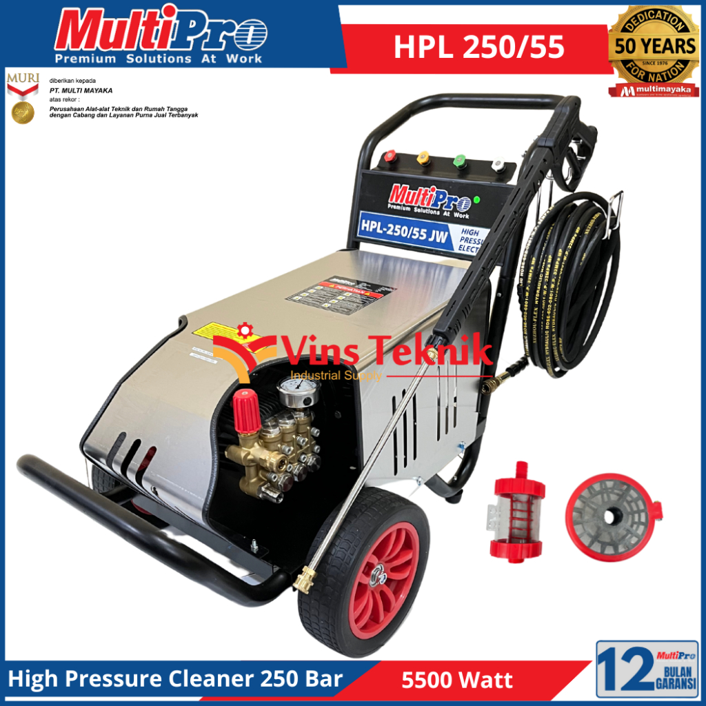 Jual Mesin Cuci Mobil High Pressure Cleaner Jet Cleaner 250Bar Multipro ...