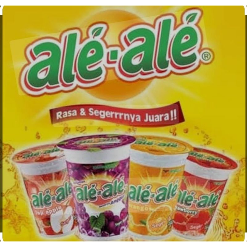 Jual ALE ALE 1 Dus isi 24 cups | Minuman Rasa Buah | Shopee Indonesia
