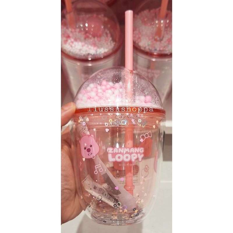 Jual Tumbler Miniso - Zanmang Loopy Collection Tumbler (435ml) | Shopee ...