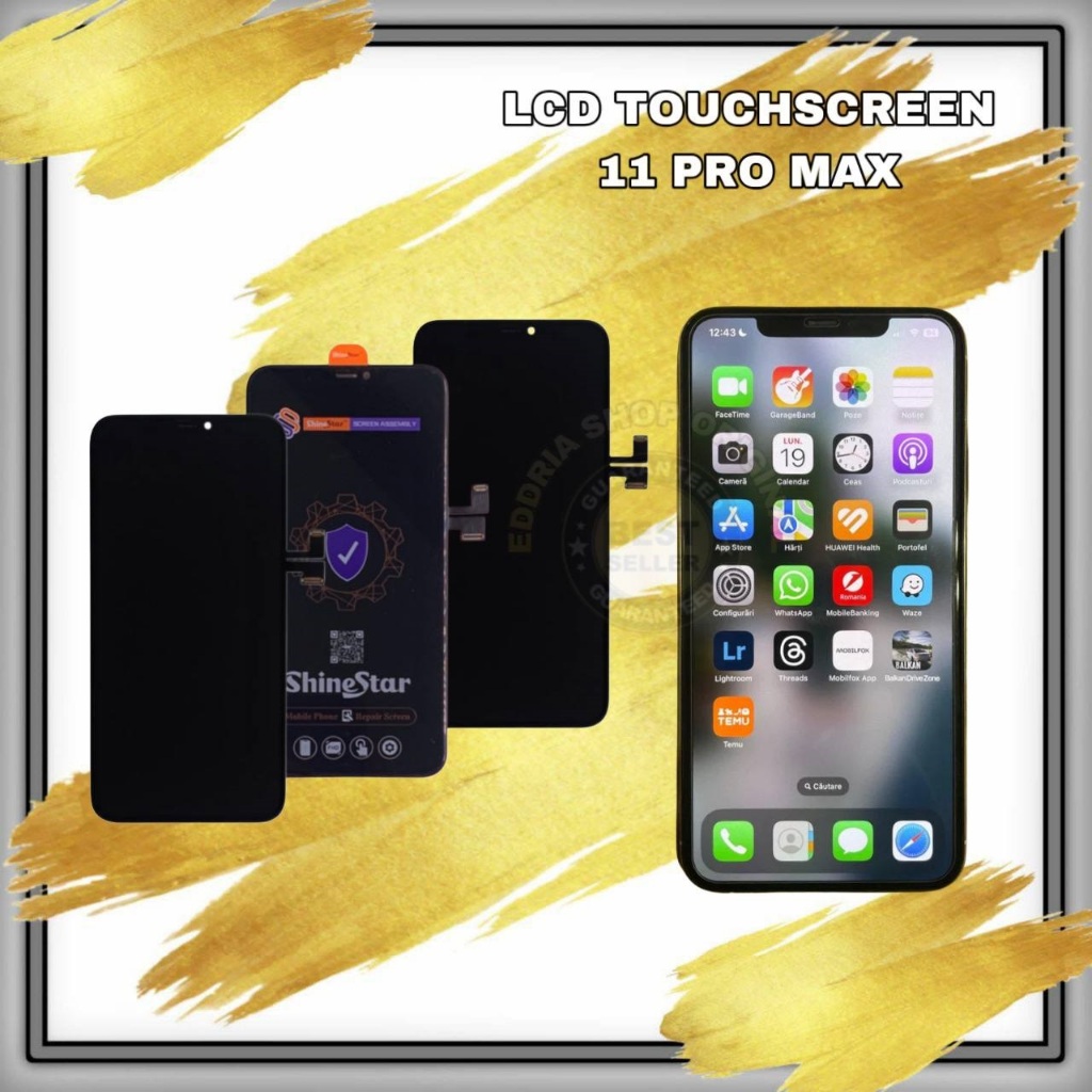 Jual LCD TOUCHSCREEN 11 PRO MAX BLACK ORIGINAL BARU | Shopee Indonesia