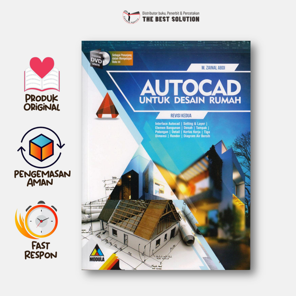 Jual Autocad Untuk Desain Rumah +DVD Edisi Revisi | Shopee Indonesia