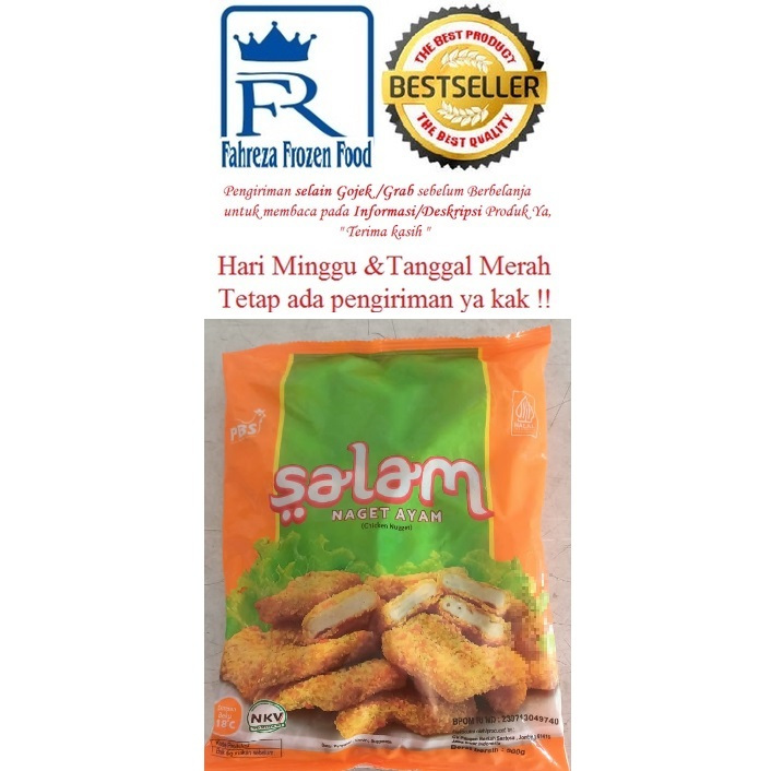 Jual Salam Nugget Ayam 500 Gram Harga Promo | Shopee Indonesia