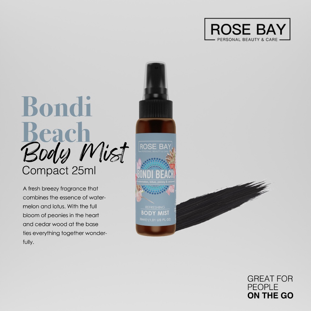 Jual Suburb Rose Bay Bondi Beach Body Mist - 25ml | Mist Fragrance ...